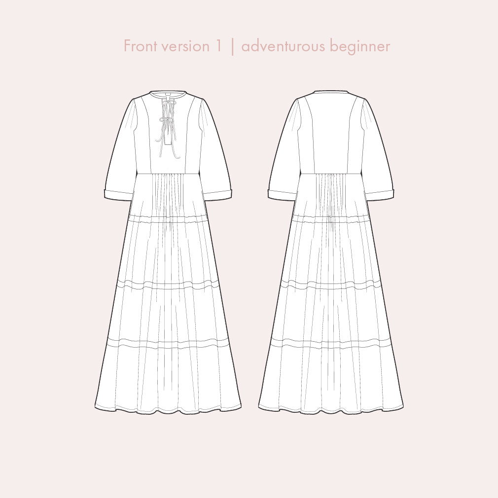 PDF Sewing Pattern | Pretty Little Layers Dress – Karmme Apparel