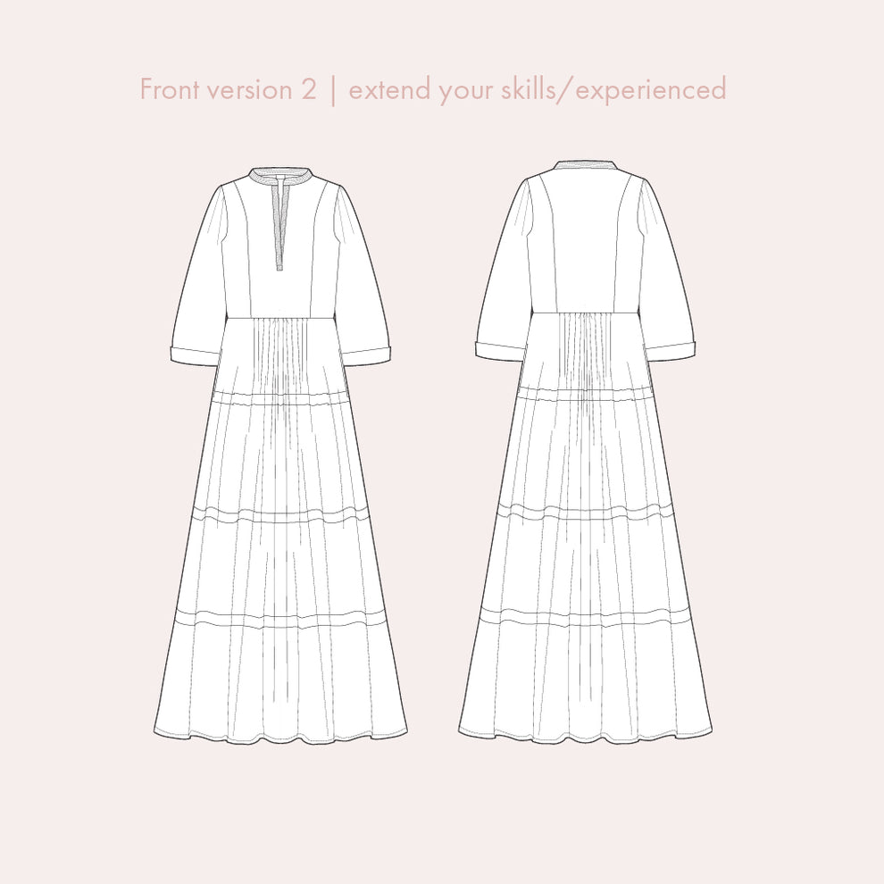 PDF Sewing Pattern | Pretty Little Layers Dress – Karmme Apparel