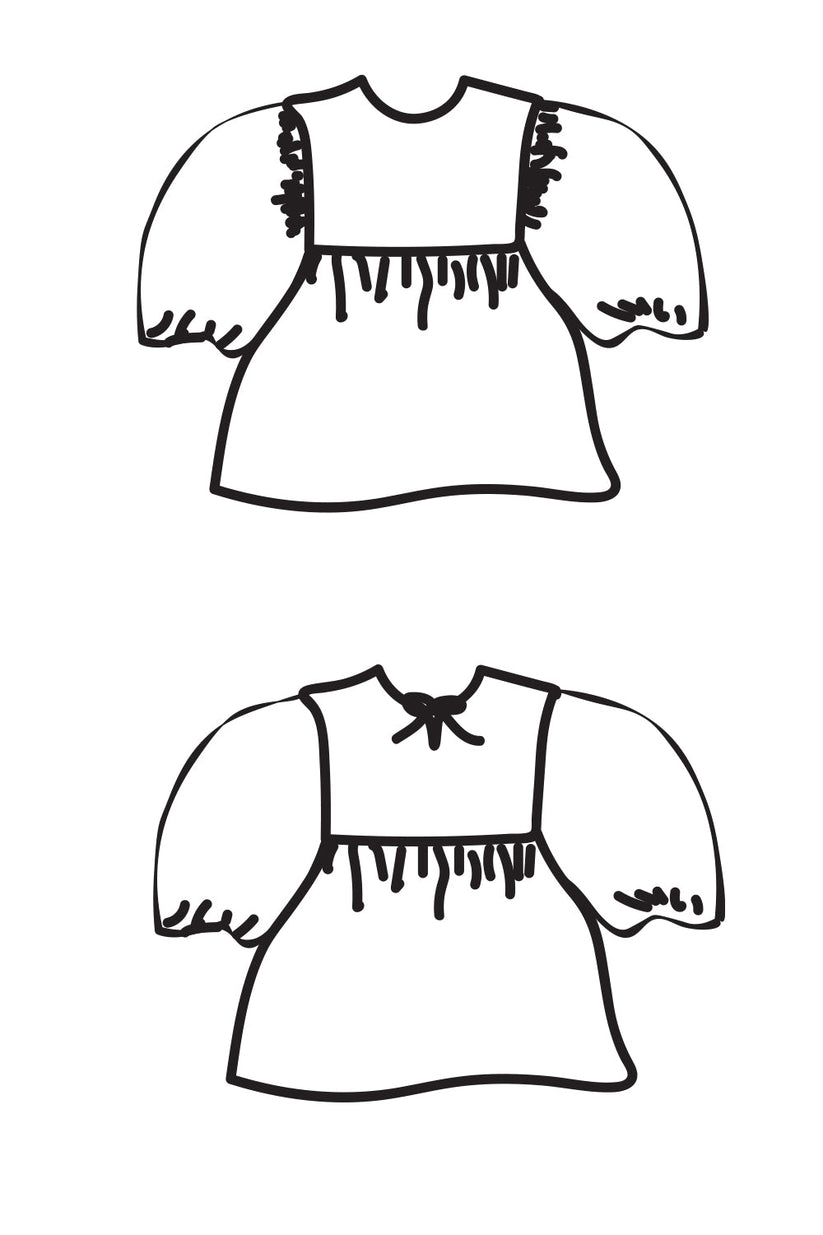 PDF Sewing Pattern | Imby's Flowy Top – Karmme Apparel